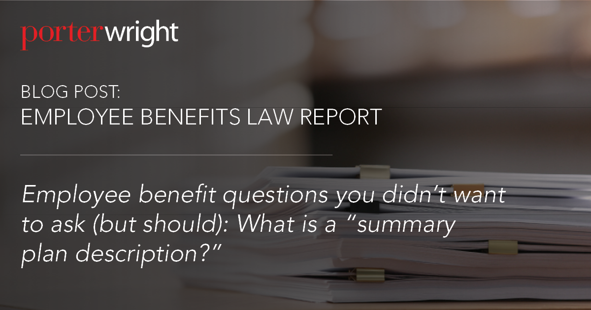 Employee benefit questions you didn’t want to ask (but should): What is ...